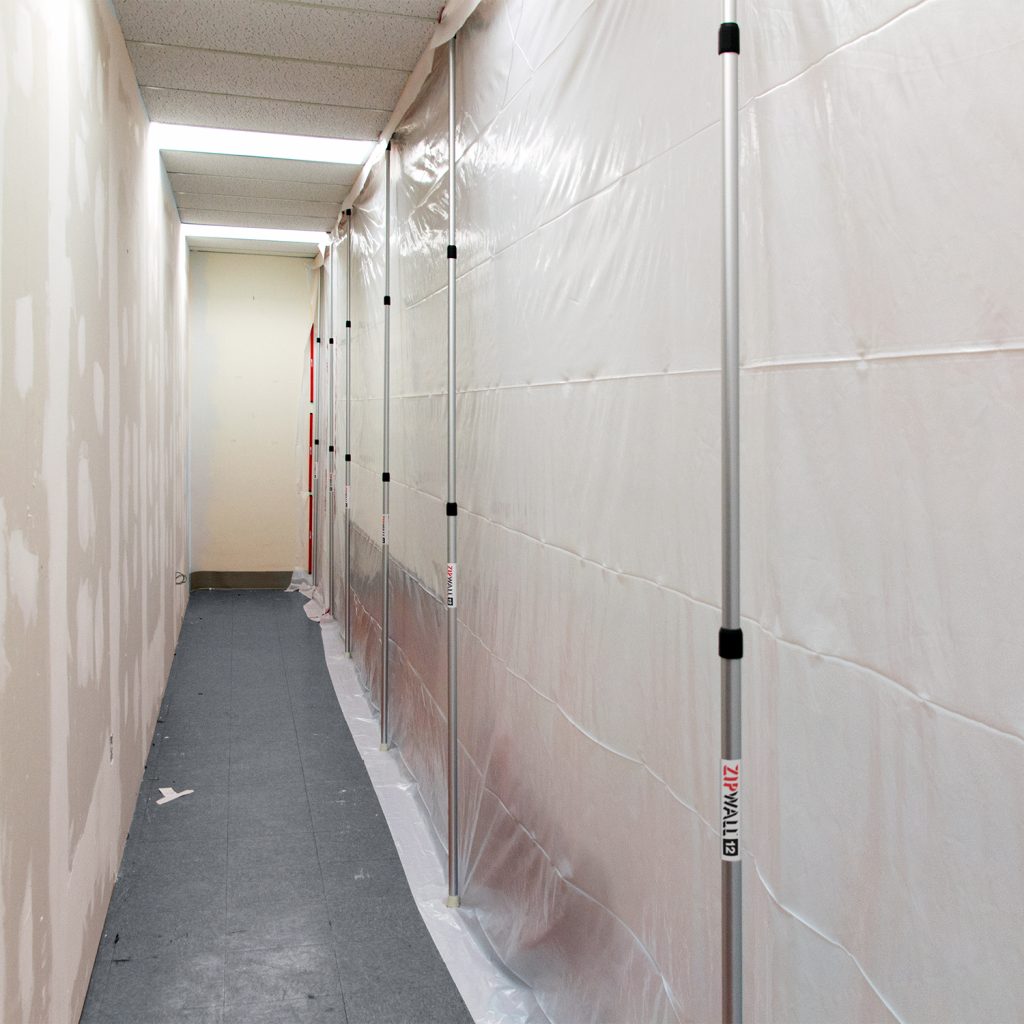 ZIPWALL POLES - 12FT - Axiom | Temporary Surface Protection