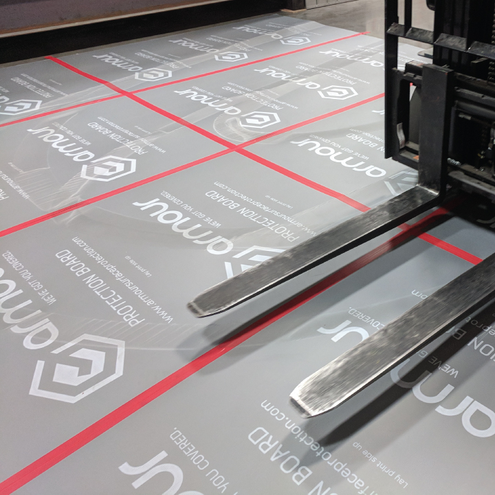 ARMOUR PROTECTION BOARD - GREY - Axiom | Temporary Surface Protection