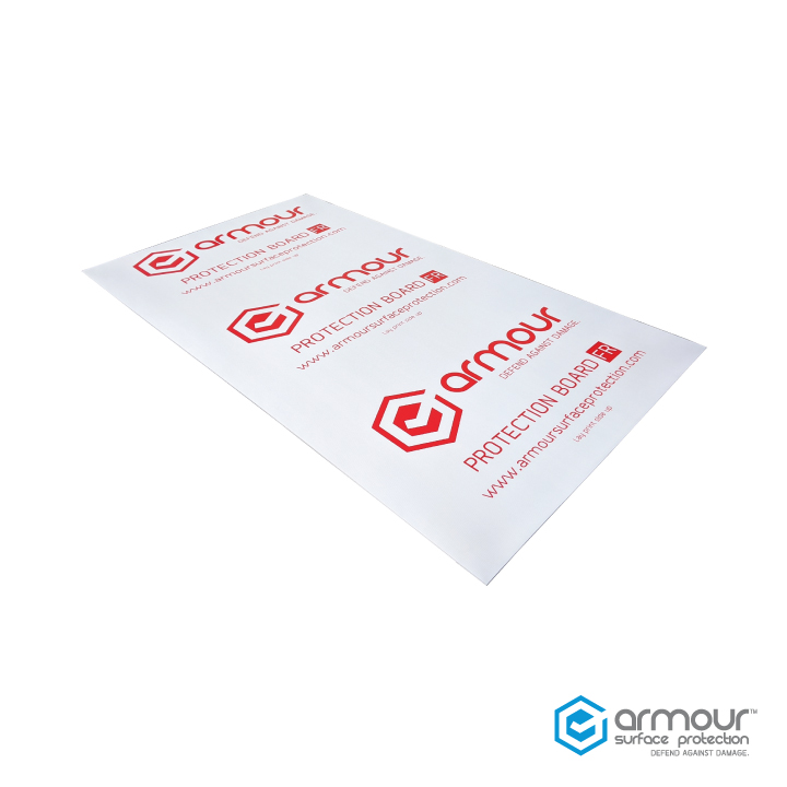 ARMOUR PROTECTION BOARD - WHITE FR - Axiom | Temporary Surface Protection