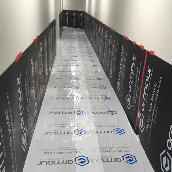 ARMOUR PROTECTION BOARD - BLACK - Axiom | Temporary Surface Protection