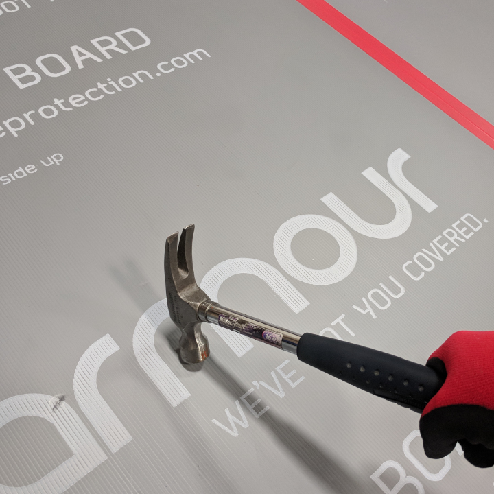 ARMOUR PROTECTION BOARD - GREY - Axiom | Temporary Surface Protection