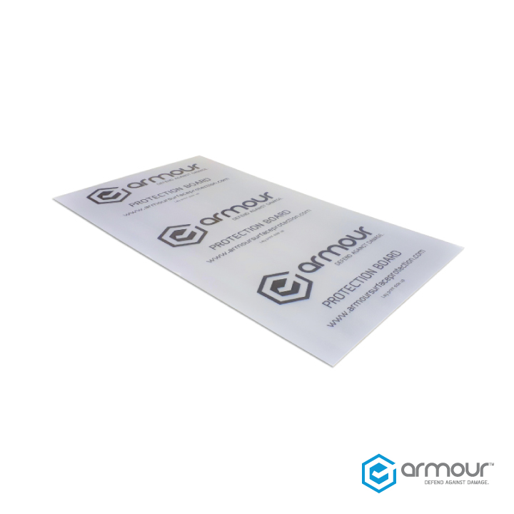 ARMOUR PROTECTION BOARD - WHITE - Axiom | Temporary Surface Protection