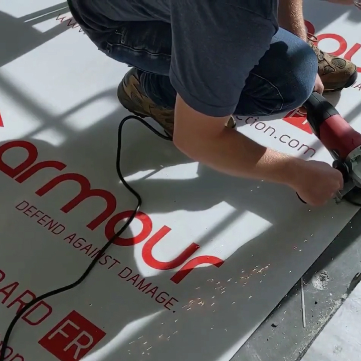 ARMOUR PROTECTION BOARD - WHITE FR - Axiom | Temporary Surface Protection