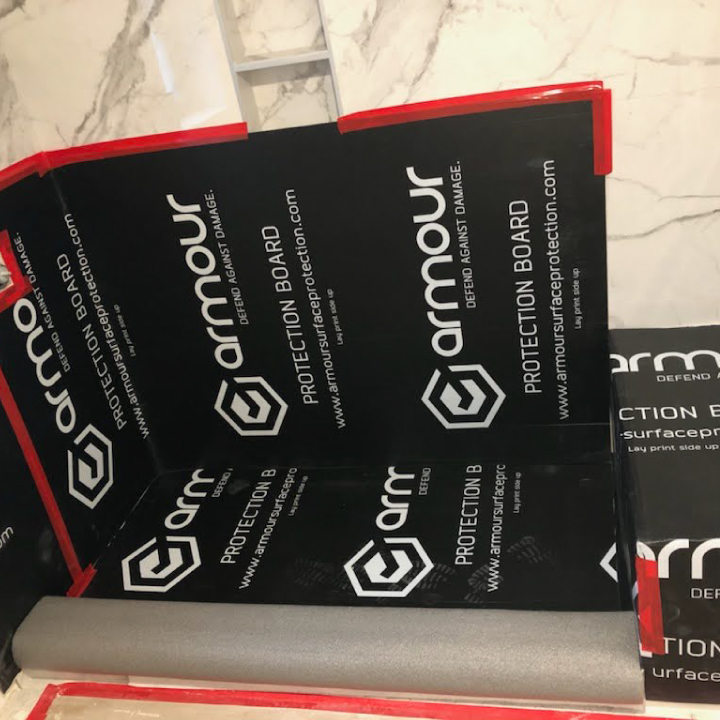 ARMOUR PROTECTION BOARD - BLACK - Axiom | Temporary Surface Protection