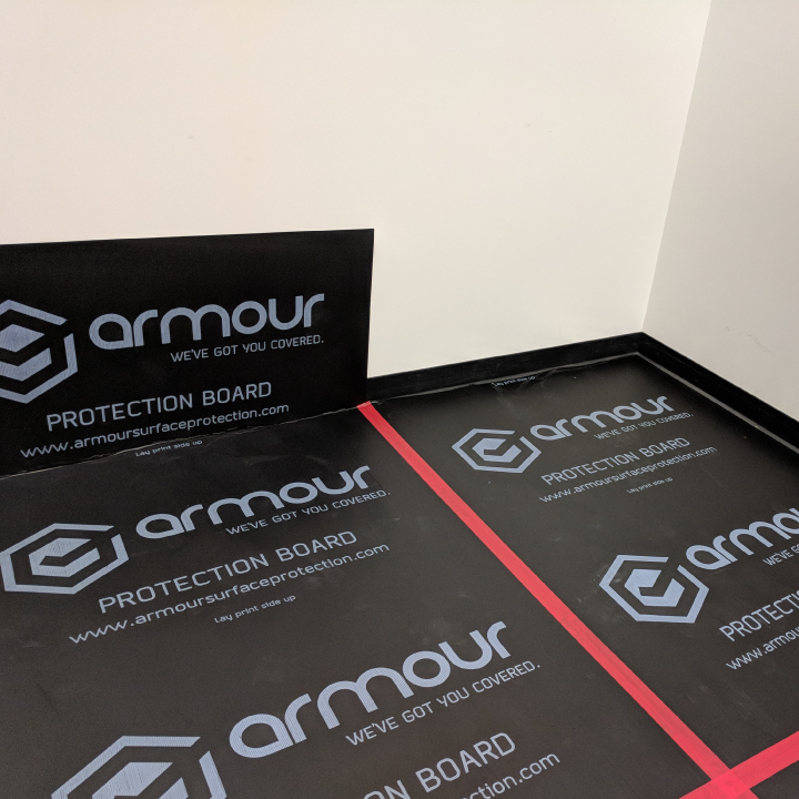 ARMOUR PROTECTION BOARD - BLACK - Axiom | Temporary Surface Protection