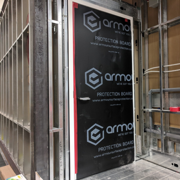 ARMOUR PROTECTION BOARD - BLACK - Axiom | Temporary Surface Protection