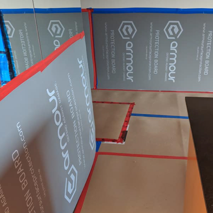 ARMOUR PROTECTION BOARD - GREY - Axiom | Temporary Surface Protection