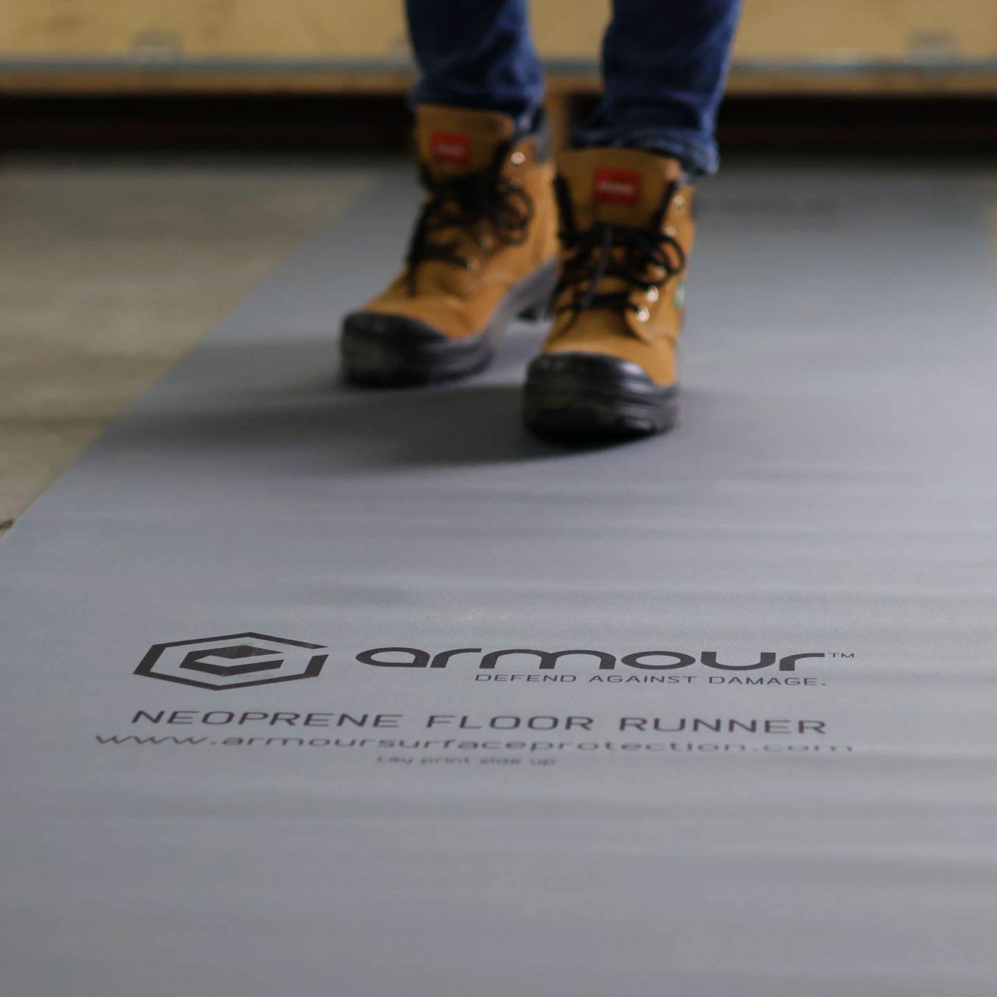 ARMOUR NEOPRENE FLOOR RUNNER - Axiom | Temporary Surface Protection