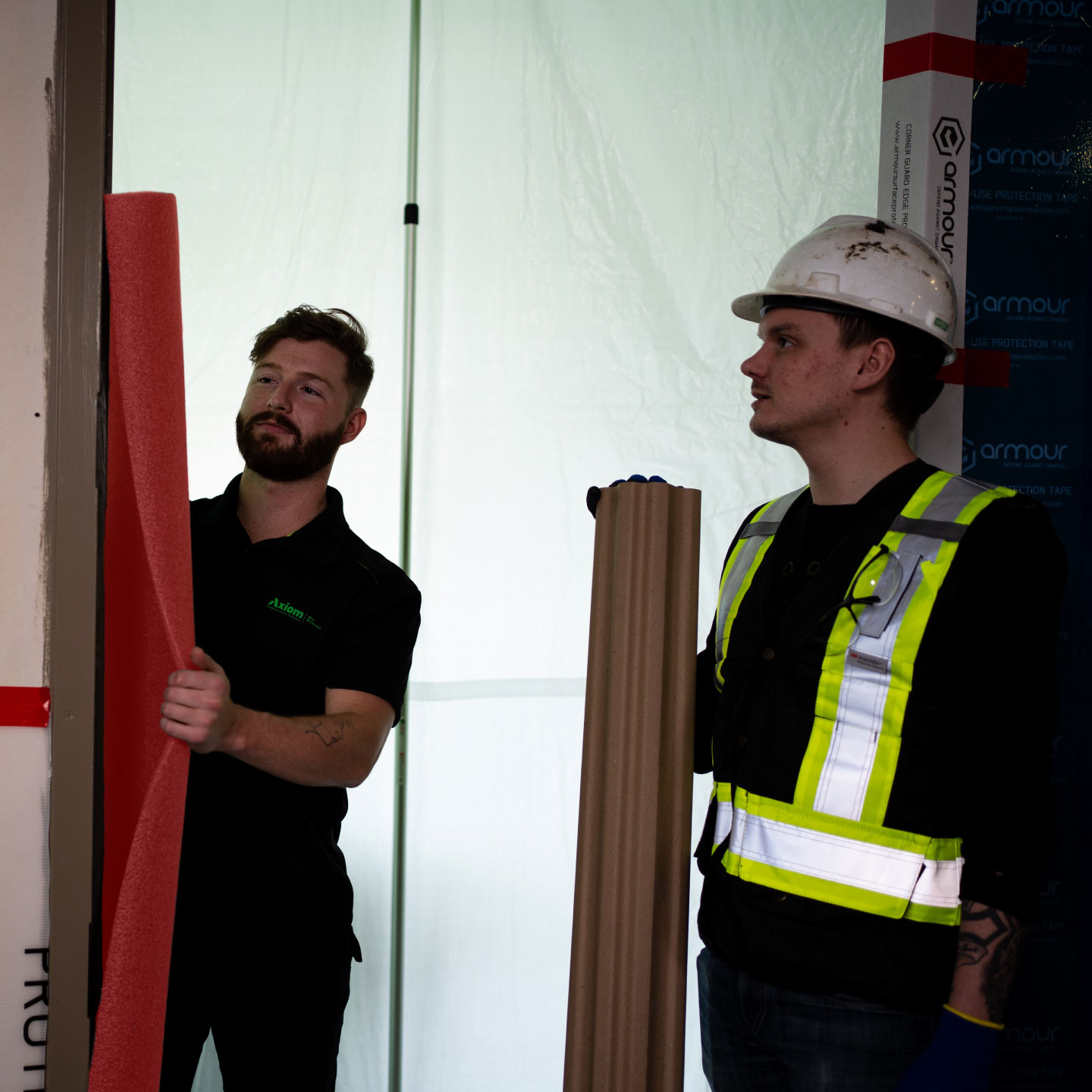 ARMOUR FOAM DOOR JAMB PROTECTOR - Axiom | Temporary Surface Protection